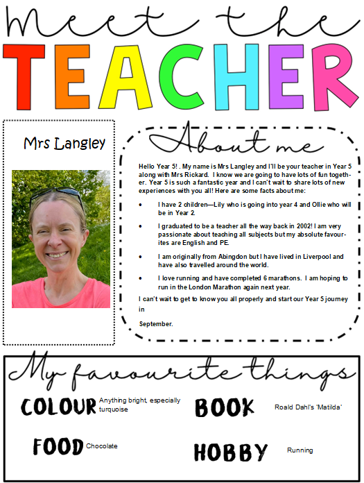 Thomas Reade Primary School - Year 5