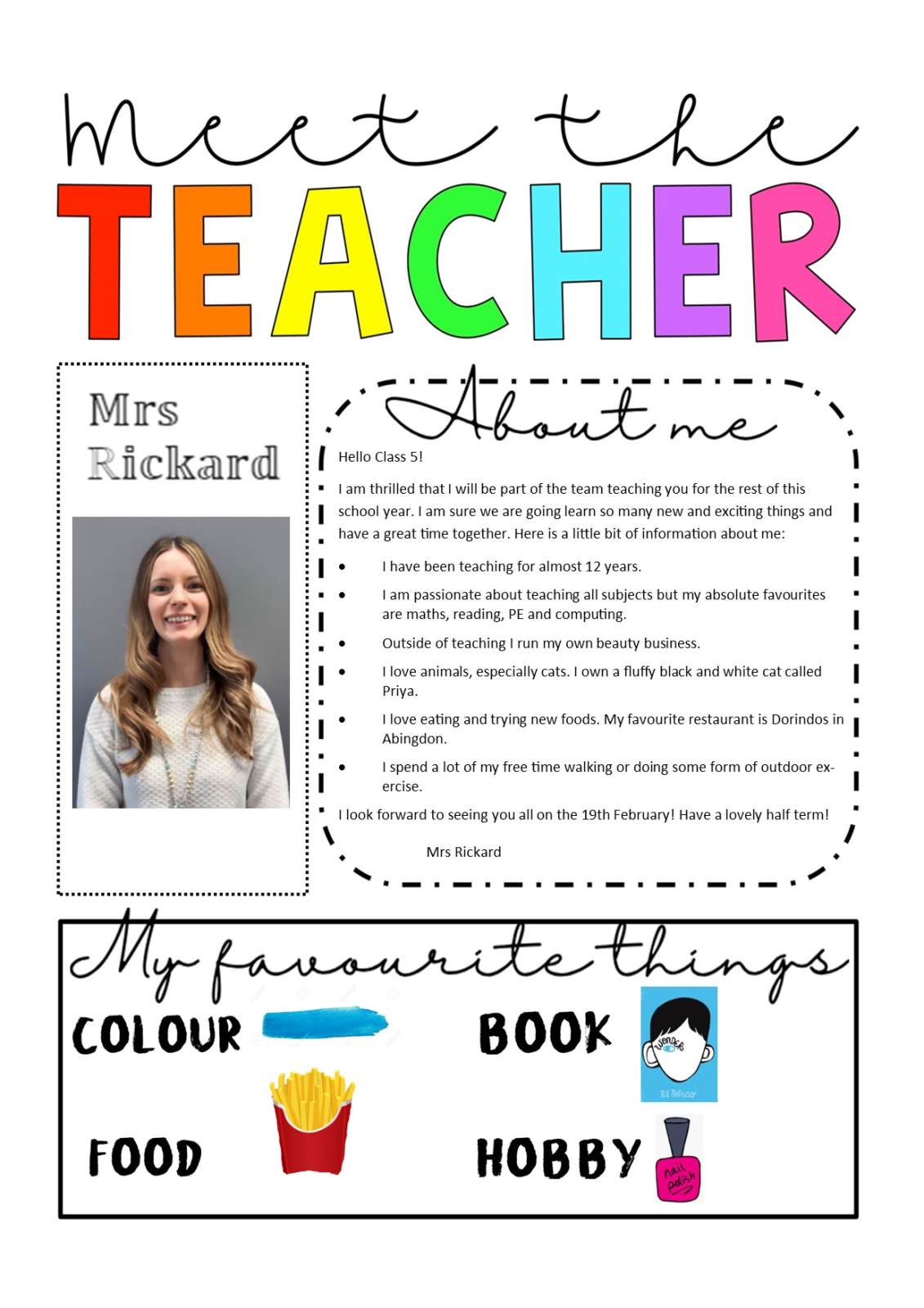 Thomas Reade Primary School - Year 5